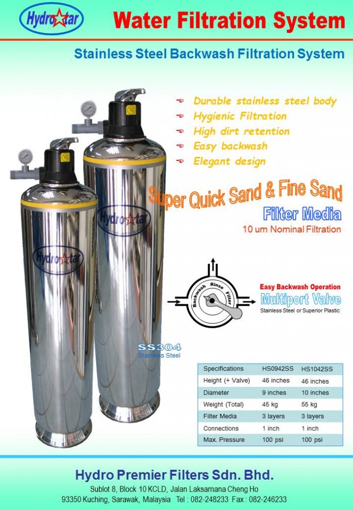 Hydro Premier | HS1042 STAINLESS STEEL FILTER
